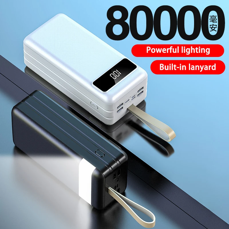 Wholesale Factory Price Large Capacity 80000 Mah Power Bank 80000 ...