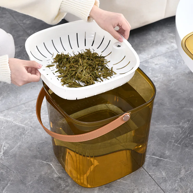 Custom Size Color Tea Filtering Bucket Tea Water Separation Tea Dregs ...