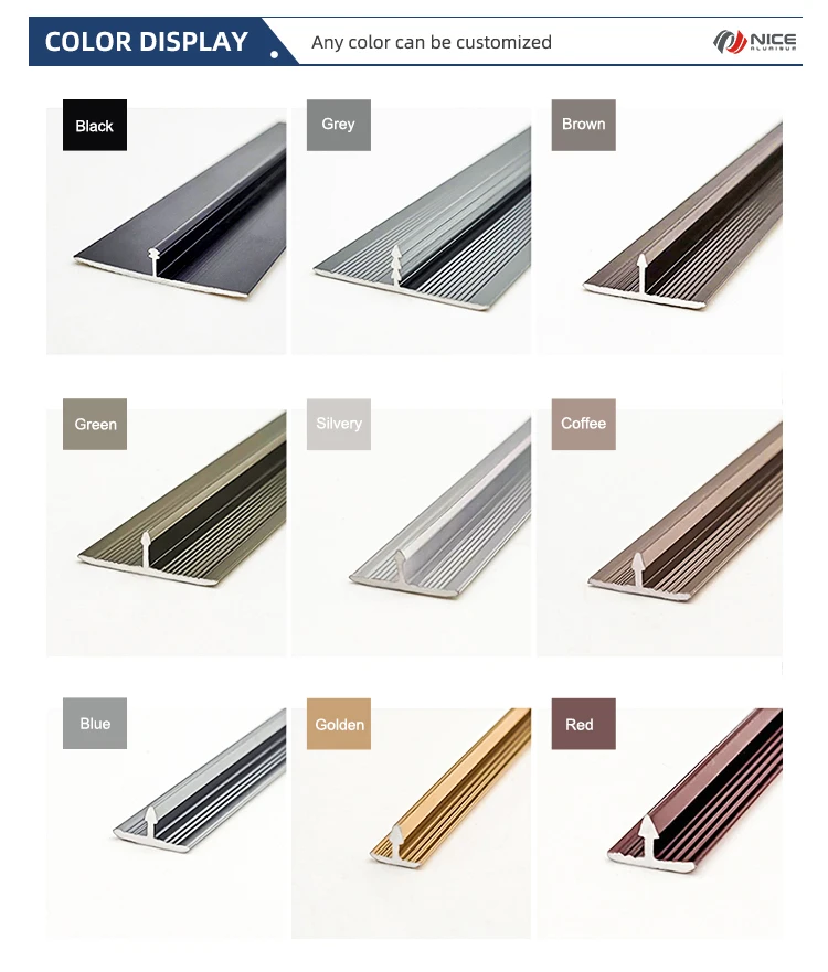 Modern L Shape Profile Floor Corner Ceiling Edging Aluminum Tile Corner ...