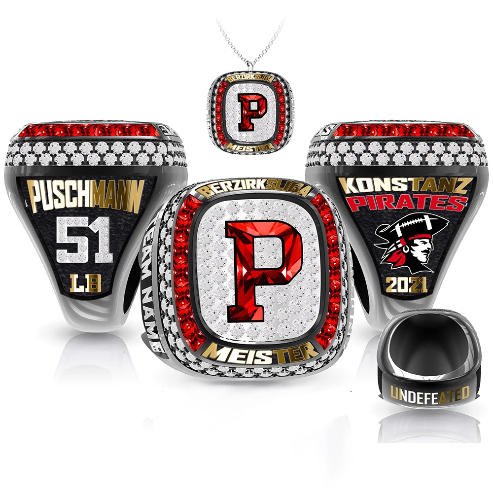 Sidan Custom Basketball Ice Hockey Championship Rings