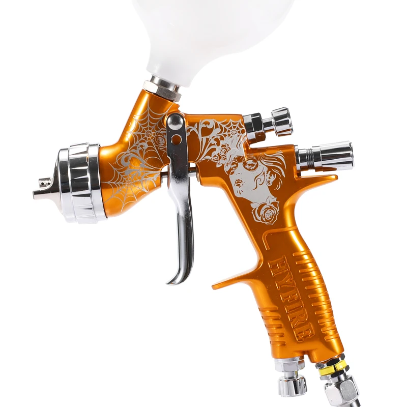 Original Hyfire Git Pro Lite Golden1.3mm Nozzle Spray Gun Paint Gun ...