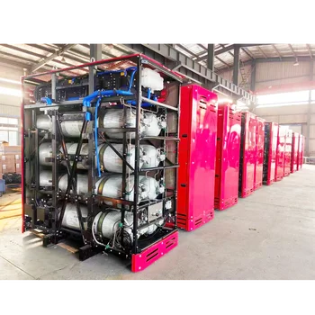 140l/ 210l Vehicle-mounted Hydrogen Gas Tank Assembly 35mpa Hydrogen ...