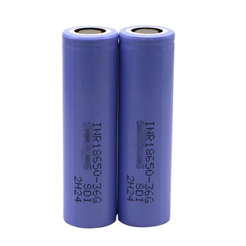 SDI 36G Battery - 3600mah 3.7V Lithium 18650 Individual Box Package