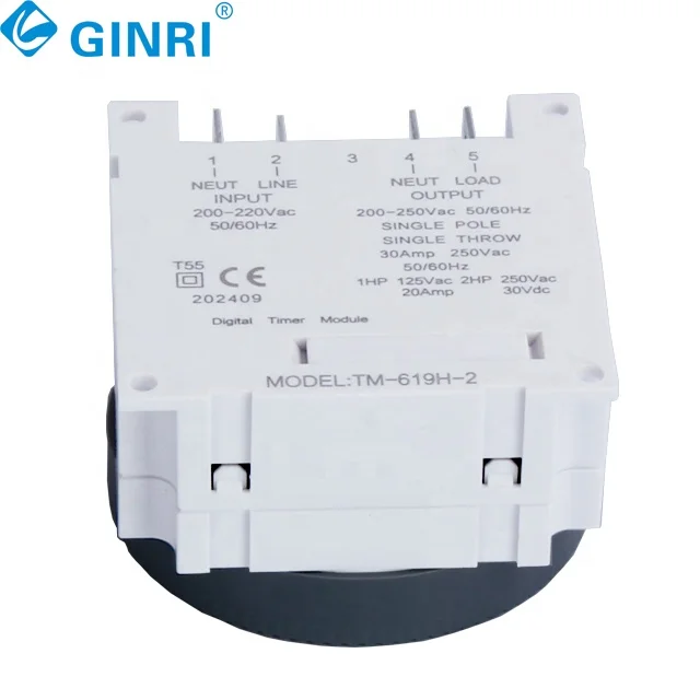 Alibaba.com: TM-619 30A 220V 24-hour digital timer with protective ...