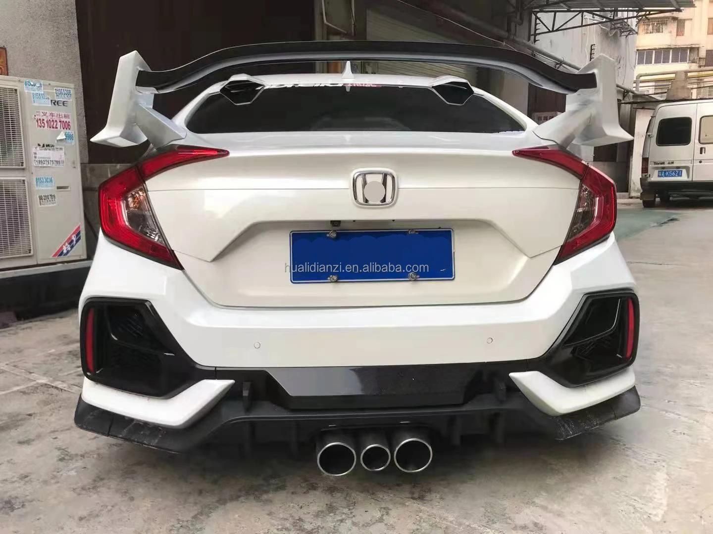 High Quality Upgrade To Civic Type R Fk8 Wide Bodykit Body Kit Sets For ...