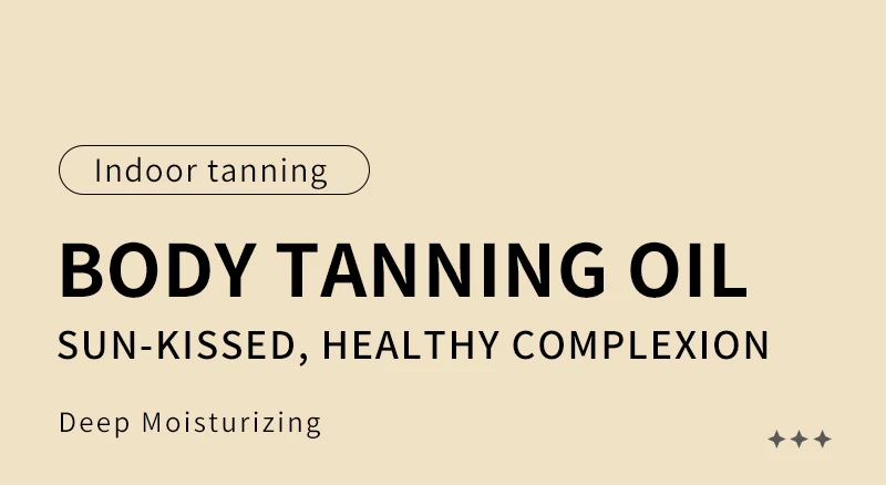 Oem Sunscreen Tanning Oil Drops Private Label Tan Cream Solarium Body ...