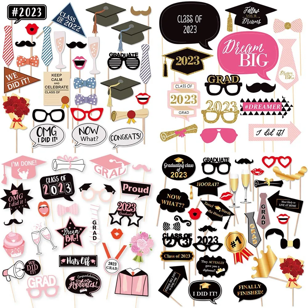 2023 Graduation Party Decorations Ceremony Props Photo Background Party ...