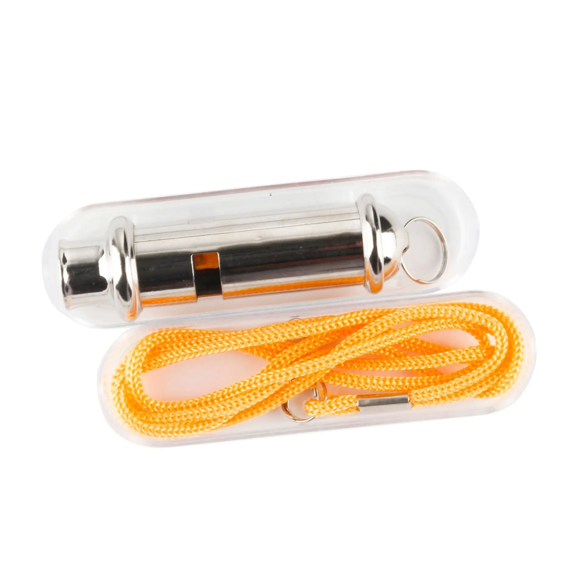 Metal Whistle With Lanyard Loud Crisp Sound Sports Whistle For Referees ...