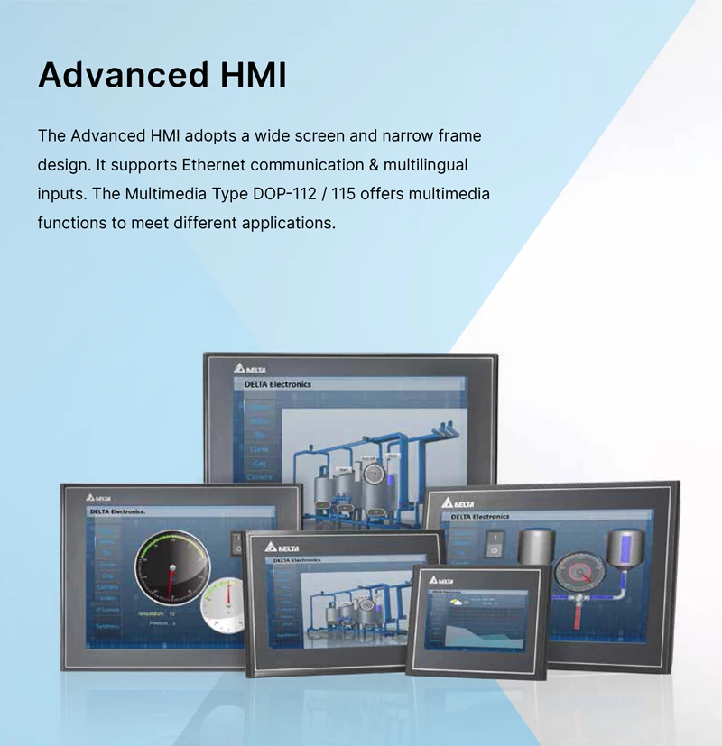 Human-Machine Interface NEW Delta HMI DOP-103WQ DOP-107WV DOP-110WS ...