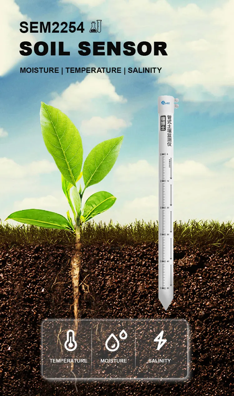 Sentec Soil Salinity Meter Soil Ph Meter Water Soil Ph-moisture Meter ...
