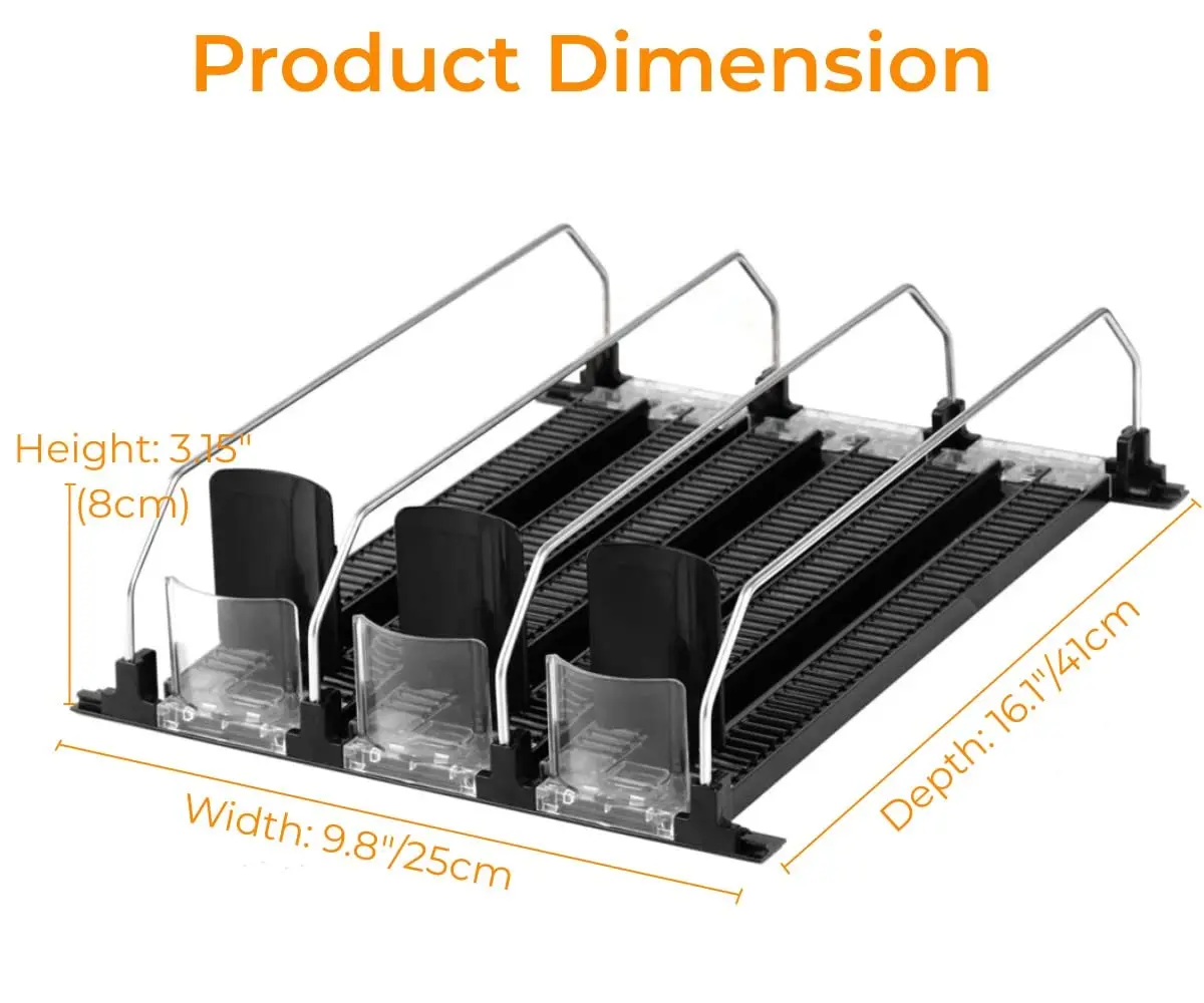 Hookei Grocery Supermarket Retail Stores Display Rack Wine Bottle Facer ...