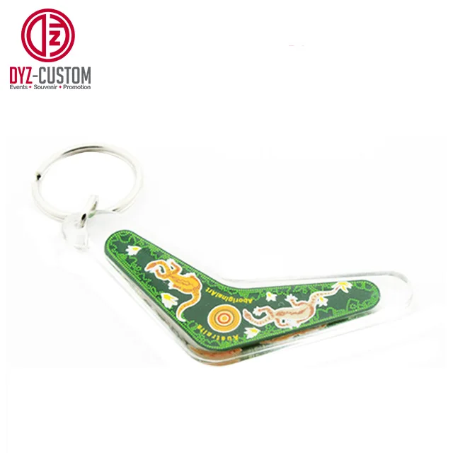 Custom Surfboard Shape Acrylic Keyring - Perfect Gift