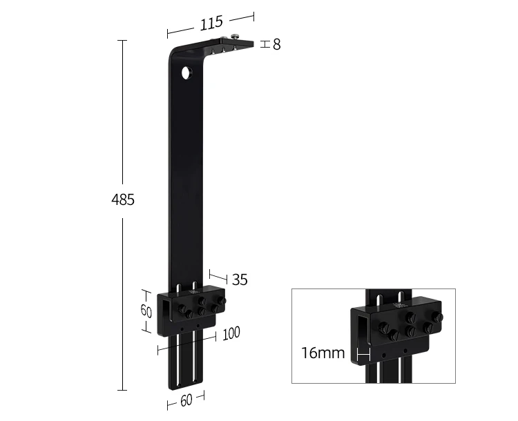 WEEKAQUA M Series V Series Aquarium Light Stand - Aluminium Alloy