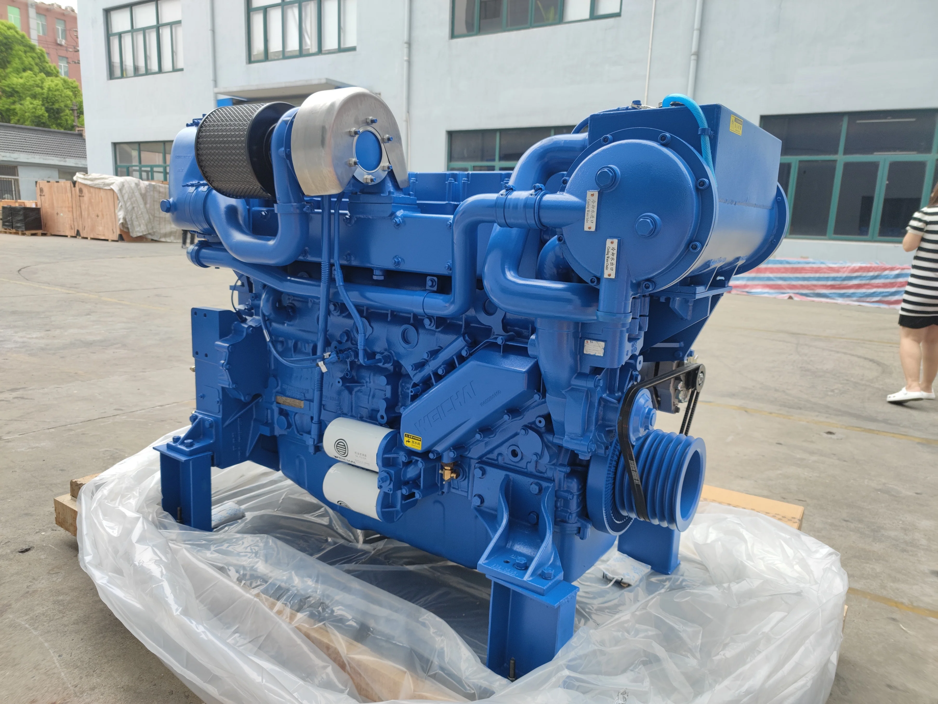 Weichai WP13C550-21 Marine Diesel Engine - 550HP at 2100rpm