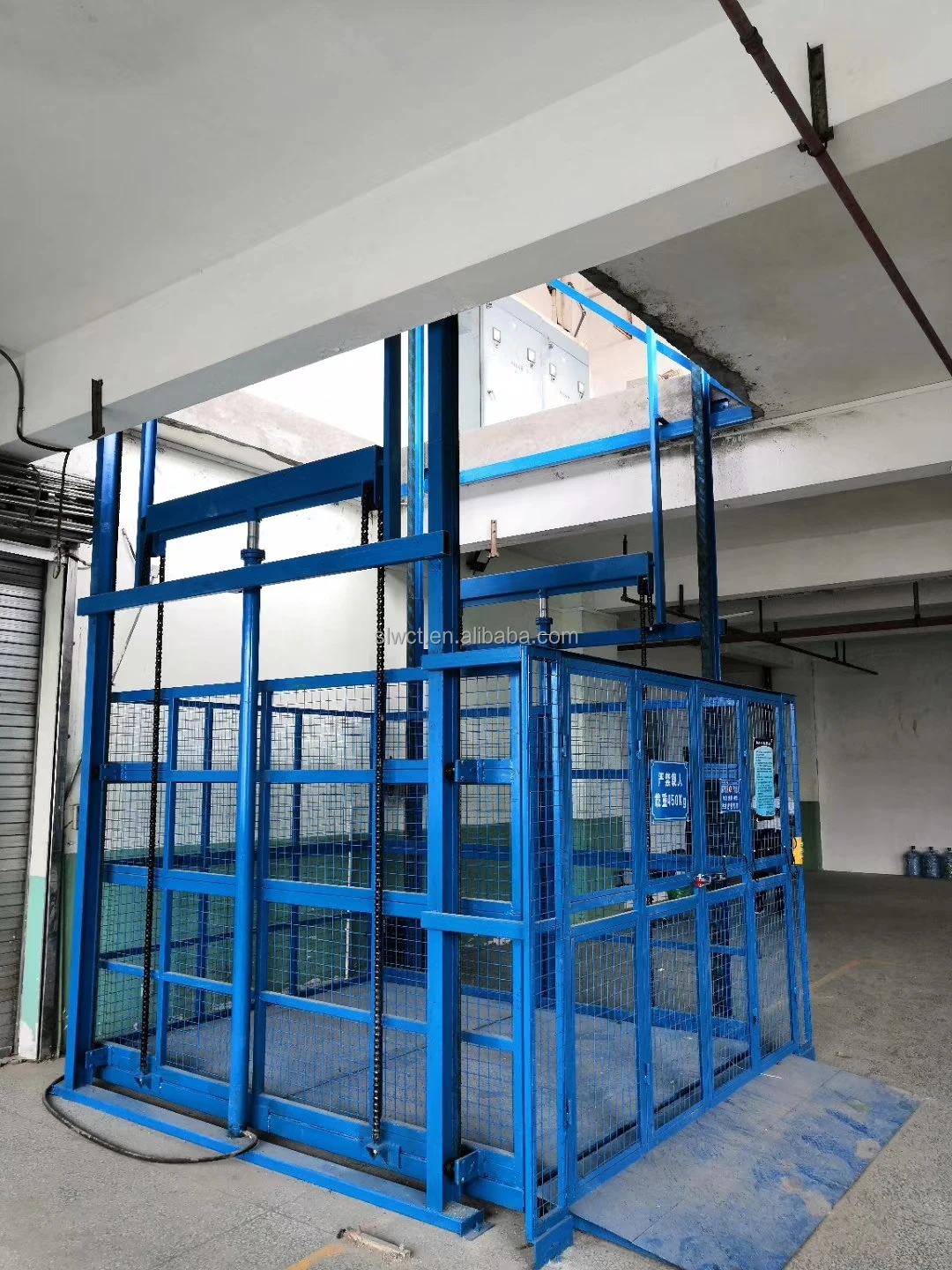 Industrial Material Construction Elevators - Hydraulic Cargo Lift Platform