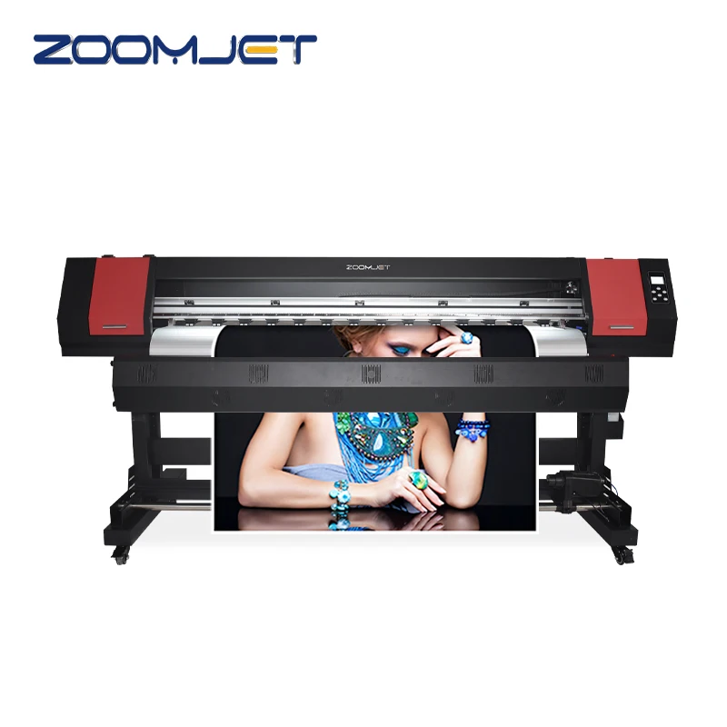 Zoomjet High Quality 1.8m Xp600 Printhead Large Format Sublimation Printer