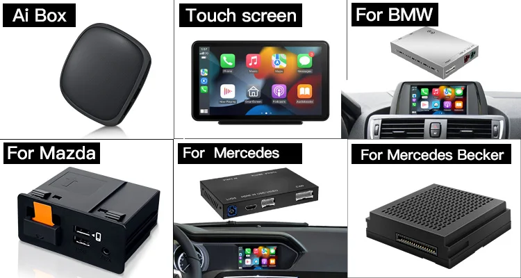 Autoabc W204 W176 Wireless CarPlay Adapter for Mercedes-Benz NTG4.5 ...