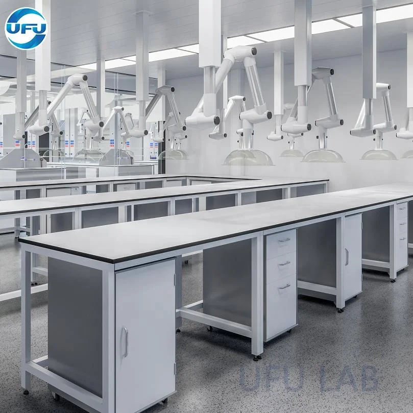 UFU Lab Supplies Full Steel Lab Furniture Factory Supply Chemistry Work ...