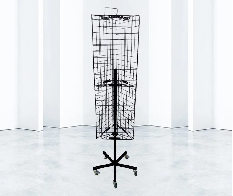 Mesh Panel Spinner - 3 Sided Triangular Display| Alibaba.com