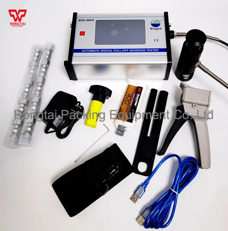 Digital Pull off Adhesion Tester Portable Pull-Off Adhesion Tester ISO ...