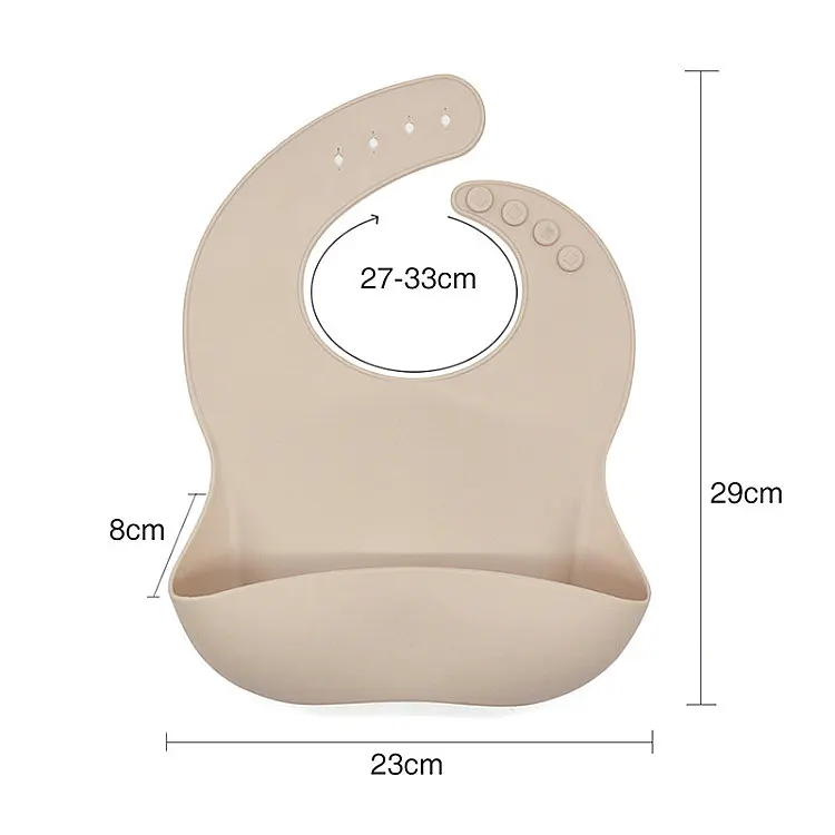 Eco-friendly Silicone Bibs for Babies - BPA Free