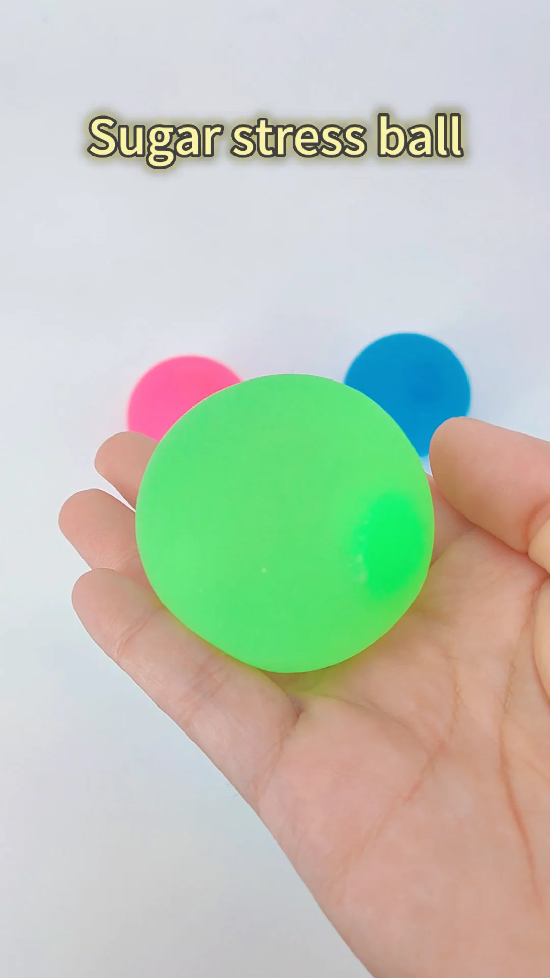 Xtq Stress Ball Malt Sugar Ball Squeeze Toys Stress Fidget Toy Ball ...
