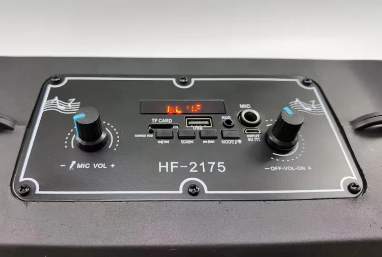 Paisible Oem Double 4inch Speaker Small Stereo Ring Lights Remote ...