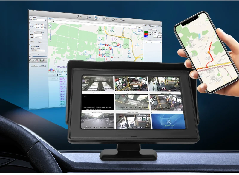 4g Wifi Mdvr Camera Dsm Fcw Ldw Adas Bsd Driver Monitoring Accident Car ...