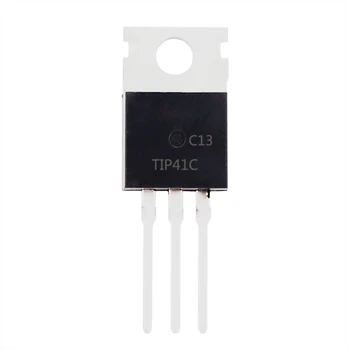 Tip41c Bipolar (bjt) Transistor Npn 100v 6a 3mhz 65w Through Hole To ...