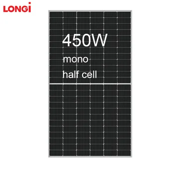 Longi High Efficiency Solar Panels 430w 435w 440w 445w 450w Mono Solar ...