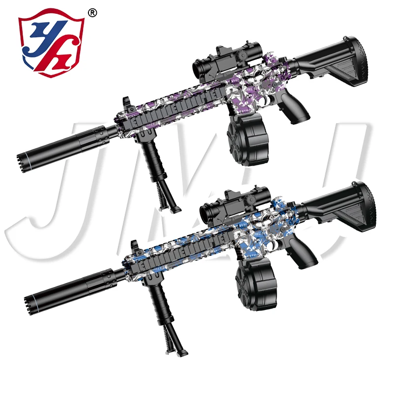 Hk416 M416 Gel Ball Blaster Electric Toy Gun Manual Automatic Dual Mode ...