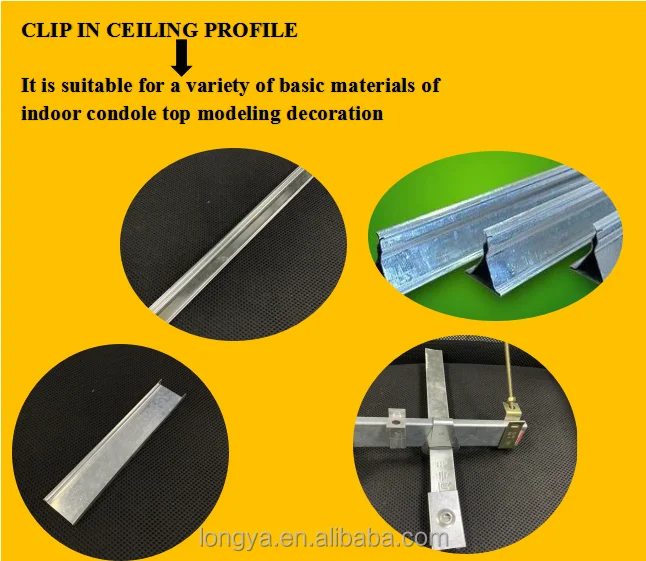 Galvanized Steel Ceiling Triangle Bar - Easy Installation