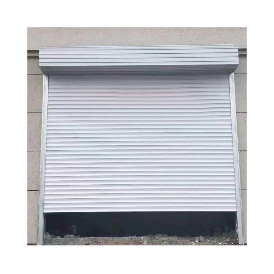 Galvanized Steel Electric Rolling Shutter Door Roller Shutter Door ...