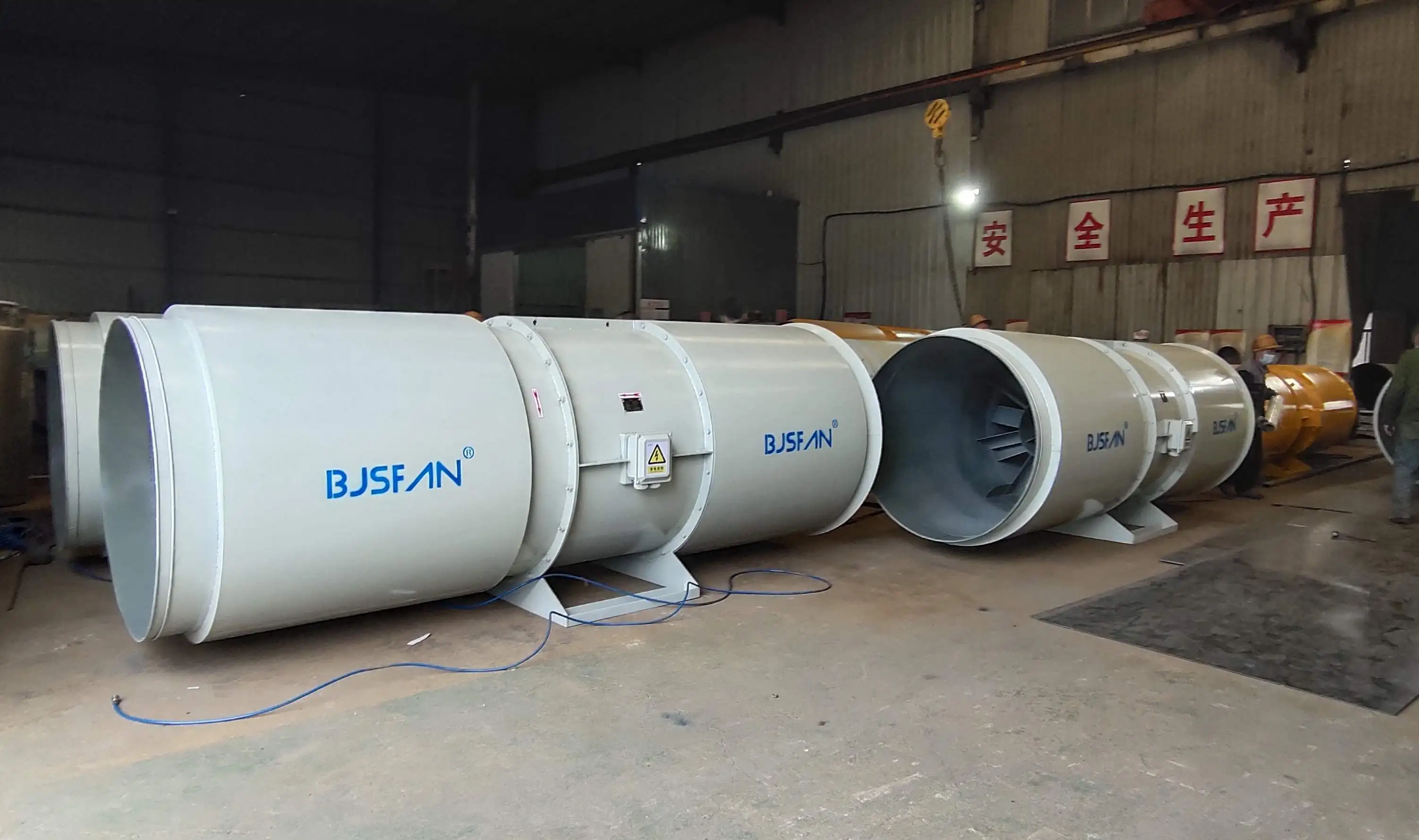Sds Mining Dedicated Axial Jet Tunnel Fan Parking High Temperature ...
