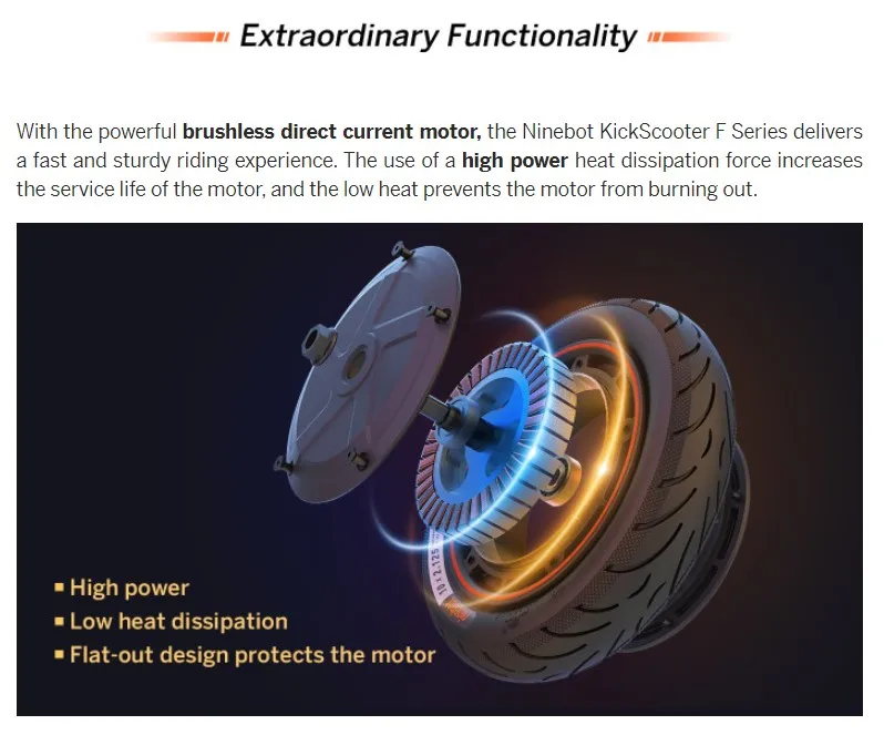 Ninebot F25 Electric Scooter E-scooter 2 Wheels 10inch 300w 25km/h 20km ...