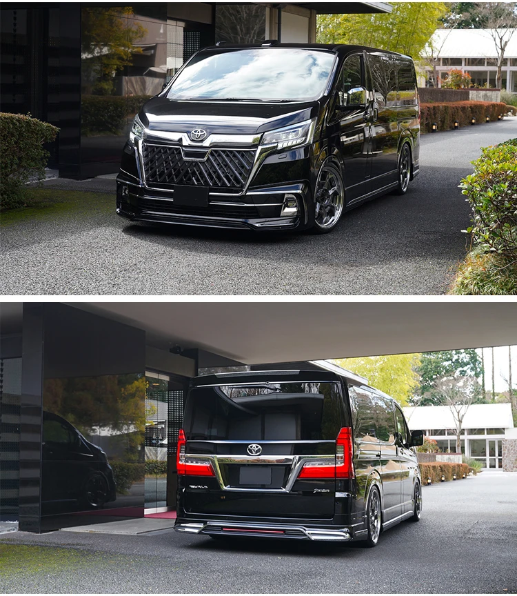 Wald Design Facelift Body Kit for Toyota Hiace Grandia