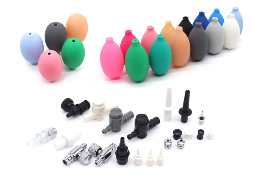 Blood Pressure Cuff Assembly - Latex PVC Bulb with Air Valve