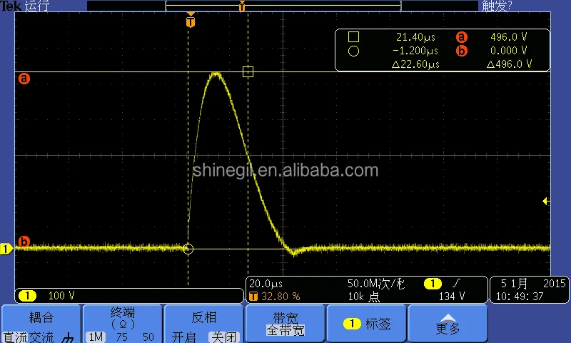 IEC 61000-4-5 EMC Surge Generator 10kV for 1.2/50 10/700 Waveform ...