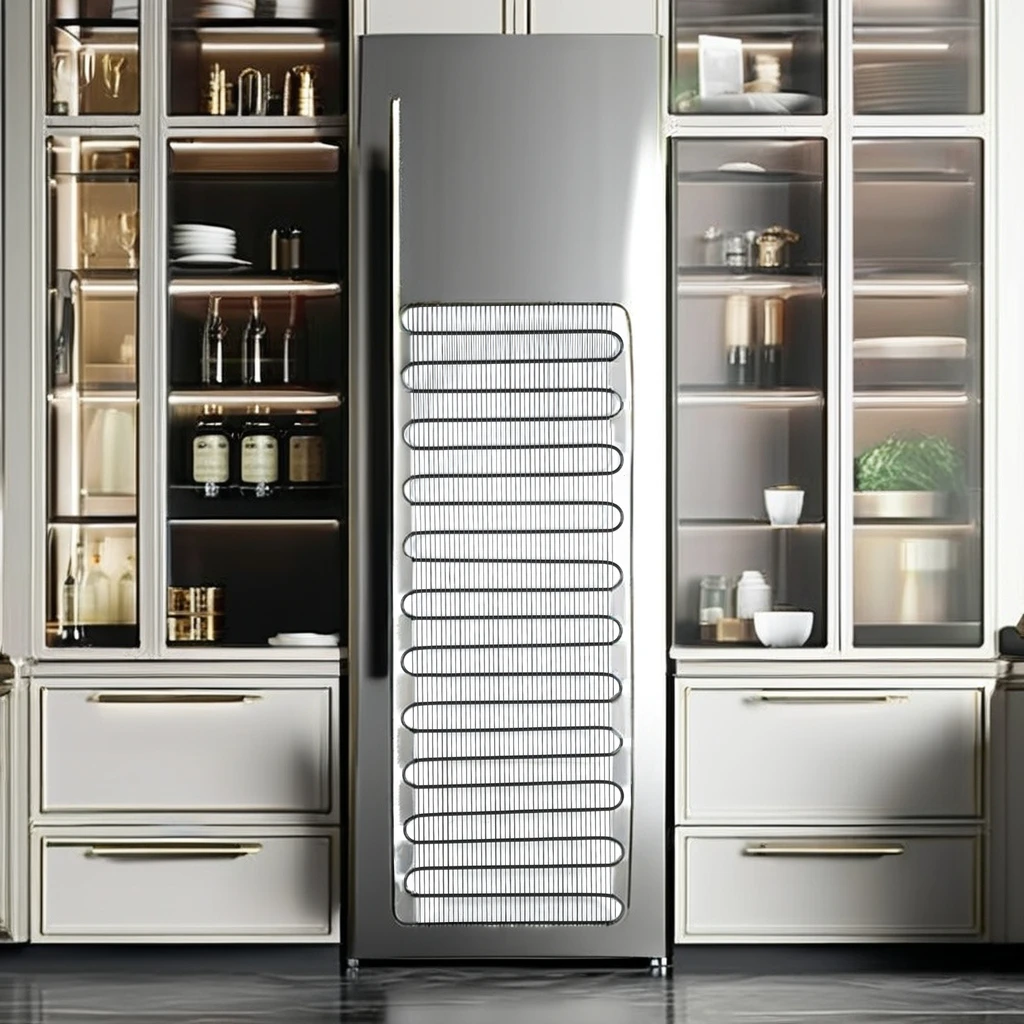 Refrigerated Units Condenser Refrigerator Tubes Evaporator Condenser ...