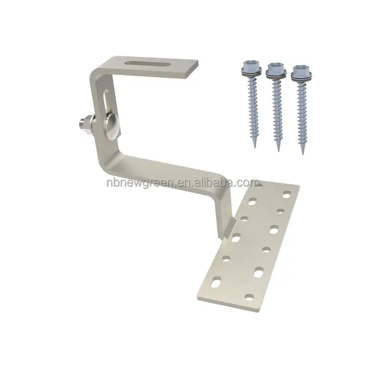 Custom Sus 304 Stainless Steel Solar Panel Aluminum Mounting Brackets ...