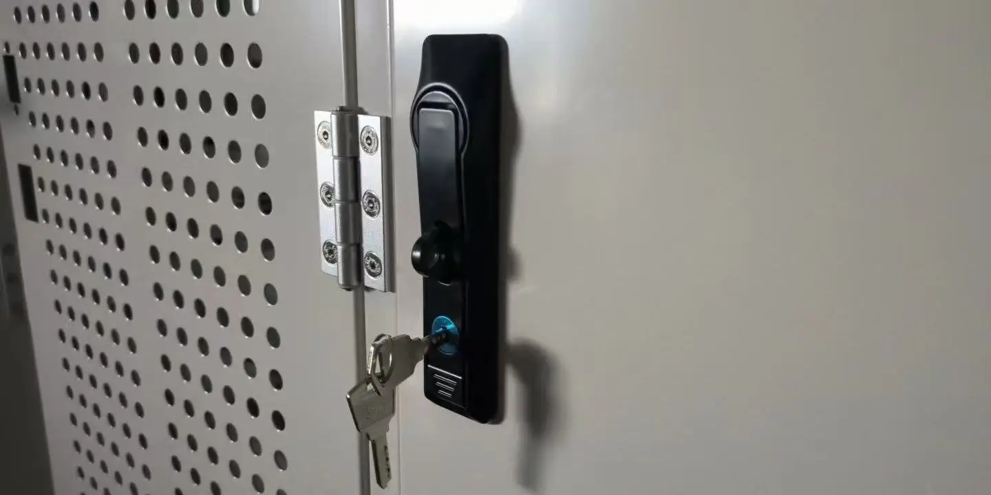 Secure & Lockable Swing Handle Lock with Dustproof Cap Black for ...