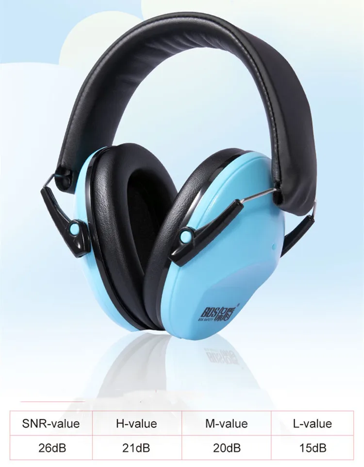 Foldable Noise Cancelling Ear Muffs for Kids, 4-12 Years, OEM