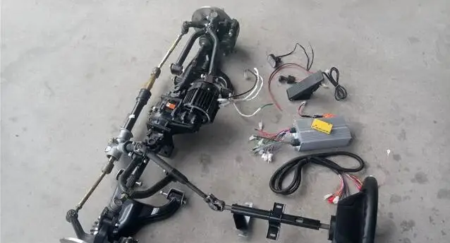 Transmission System for Electric Car FWD E Small Trike