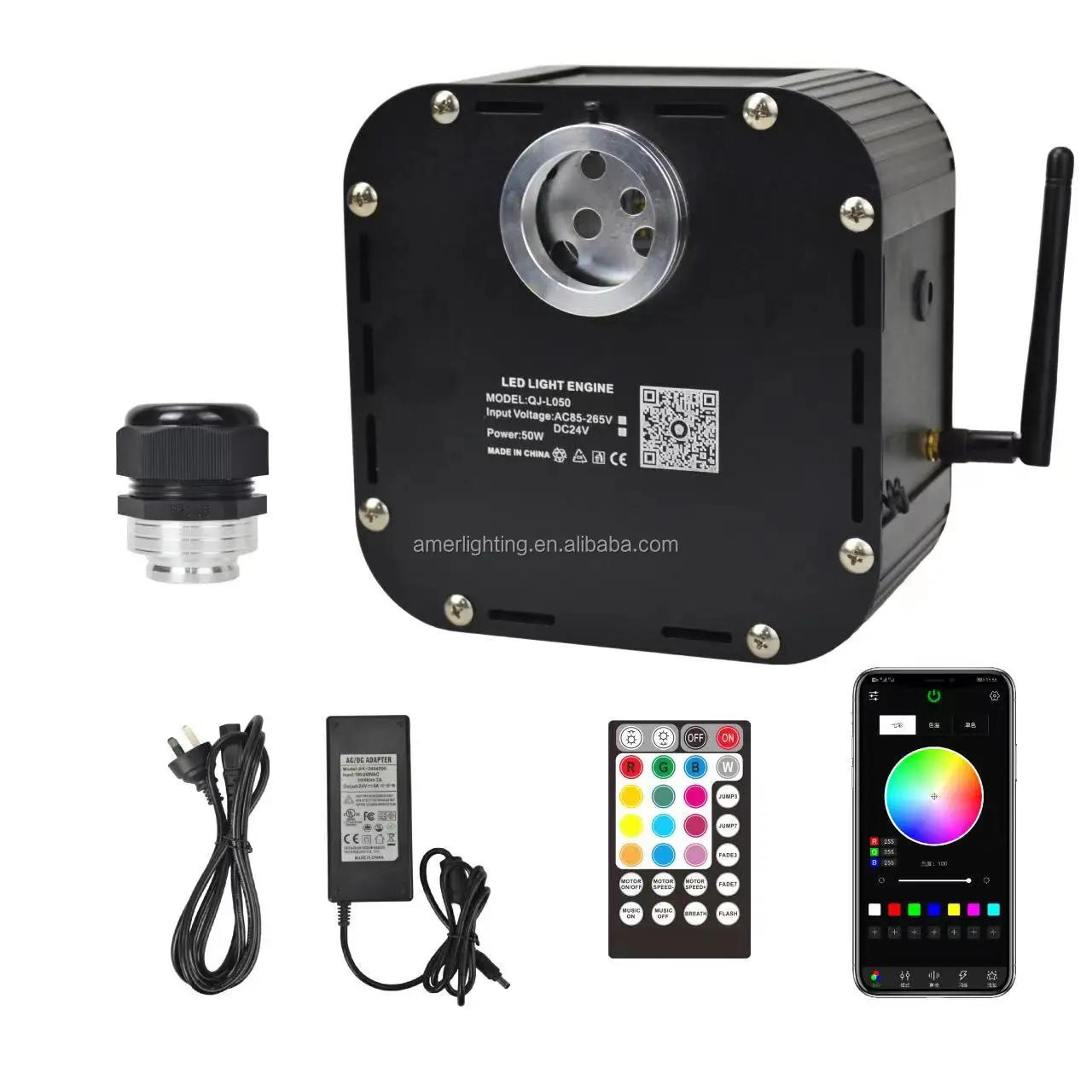 220v 50w Rgbw Twinke +mobile App Led Light Engine for Starry Star ...