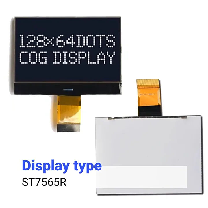 St7565 Cog Lcd 128x64 12864 Cog Graphic Lcd Module Monochrome Display