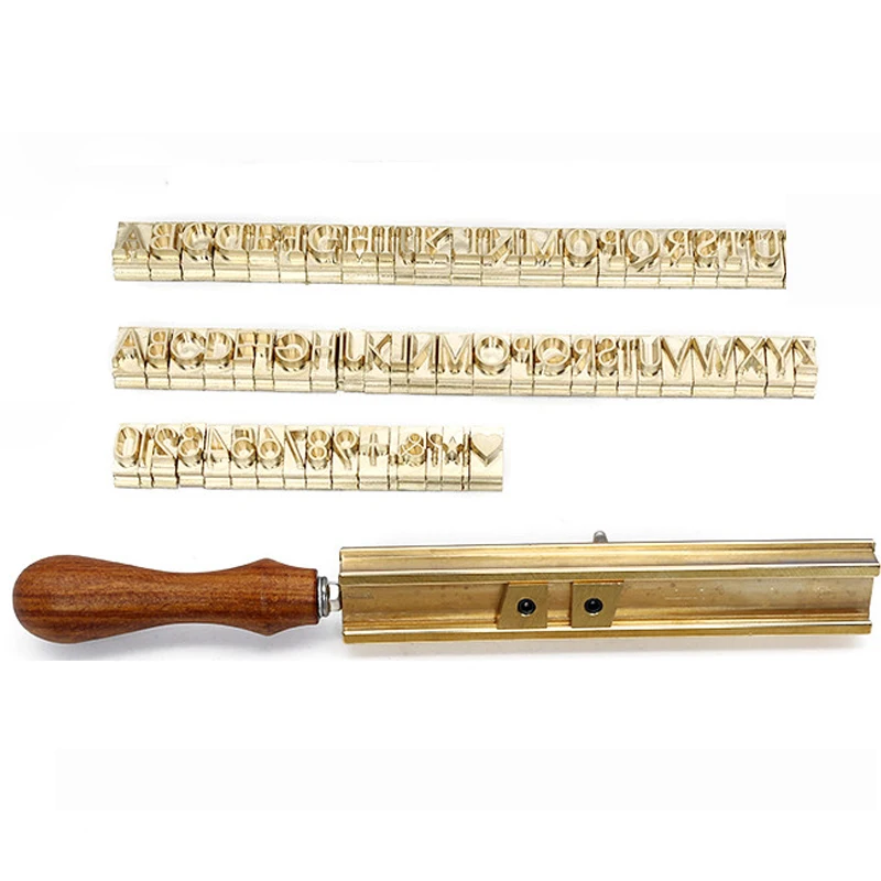 Custom Stamp Brass Alphabet Stamp Tool Brand Iron Leather Foil Stamping ...