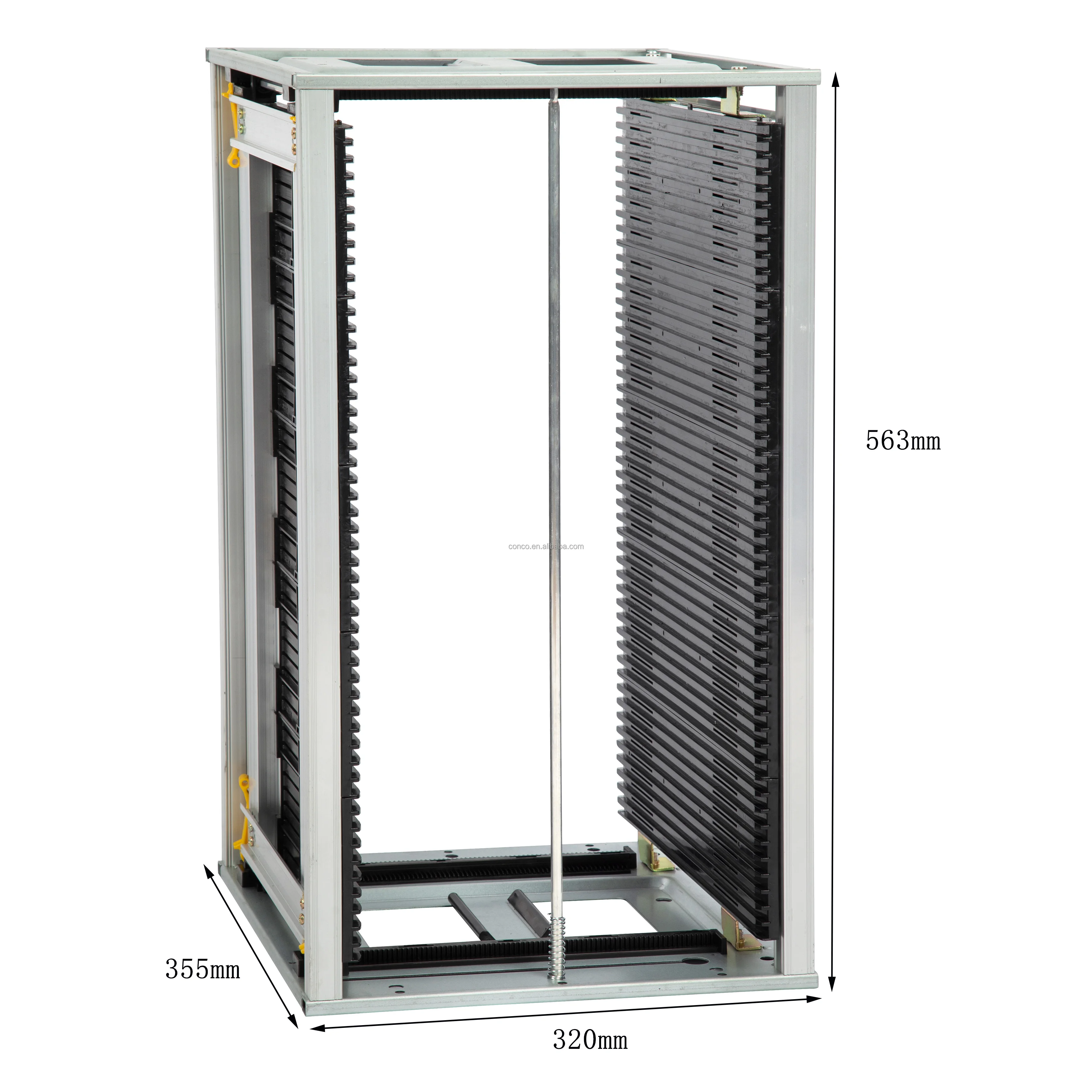 CONCO SMT Esd Adjustable Plastic Storage Holder Pcb Magazine Rack for ...