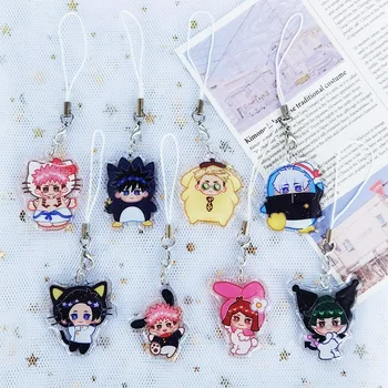 Wholesale Cute Kawaii Anime Cartoon Characters Keychain Custom Clear ...