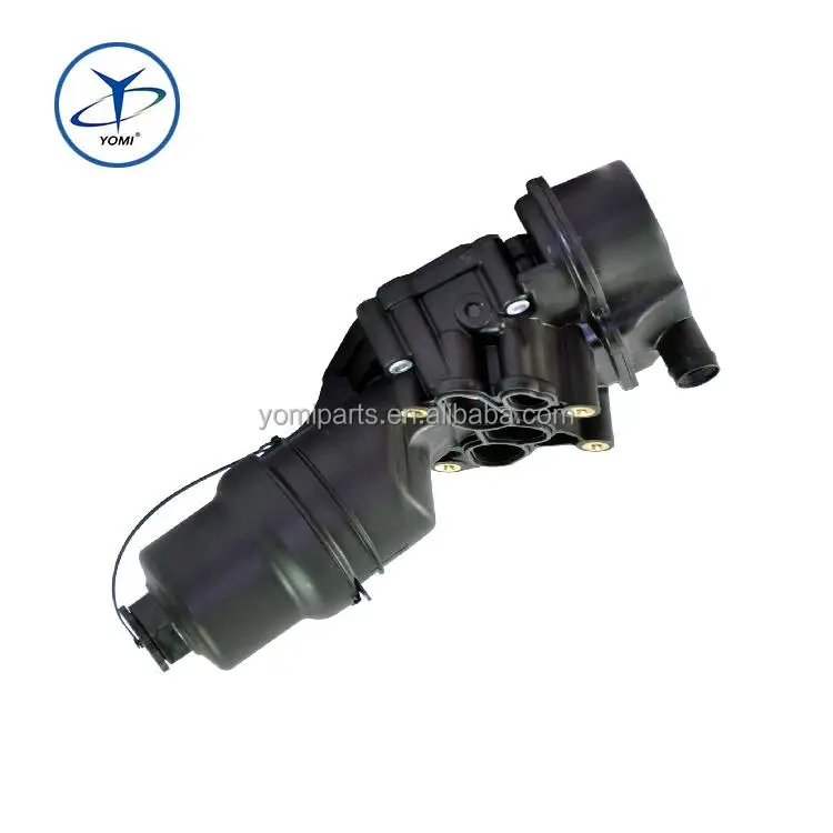 Engine Oil Filter Housing Assembly For Audi A3 A4 Tt Golf Gti Eos 2.0 ...