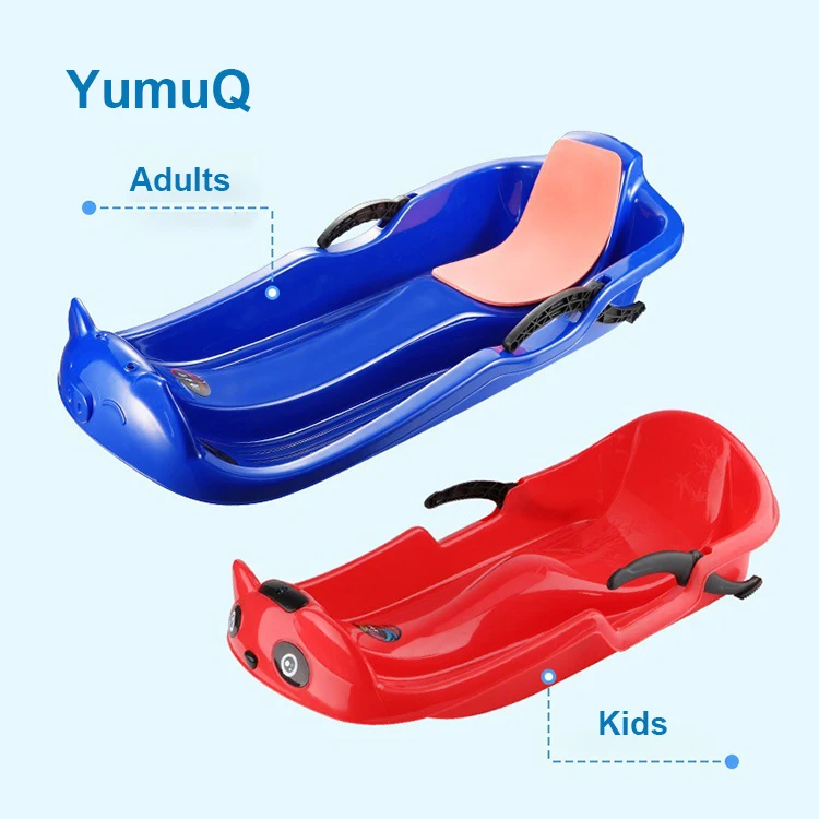 Yumuq Big Size Winter Snow Sleds,Outdoor Winter Child Snow Sled With ...